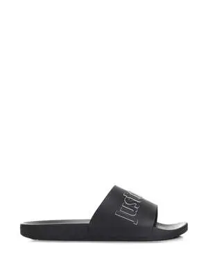 Just Cavalli Logo Detail Slides - Black
