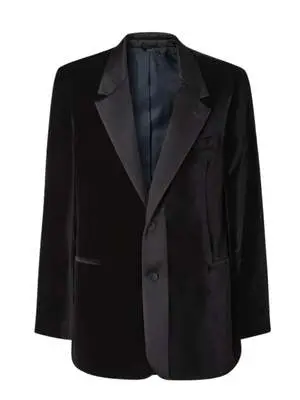 Fendi Cotton Jacket With Shawl Lapel