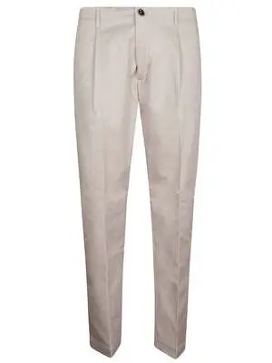 NINE:INTHE:MORNING Button Fastening Trousers With Back Pockets - Grey