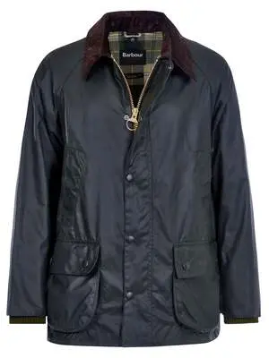 Barbour Corduroy Spread Collar Long Sleeve Coat For - Green