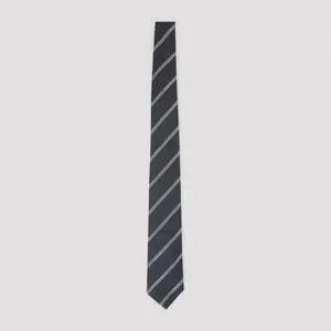 Brunello Cucinelli 100% Silk Tie - Blue