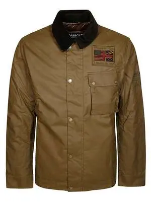 BARBOUR INTERNATIONAL Worker Wax Jacket - Beige