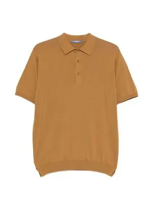 PEOPLE OF SHIBUYA Polo Sweater - Camel