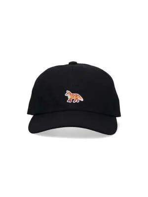 Maison Kitsuné Embroidered Fox Cap