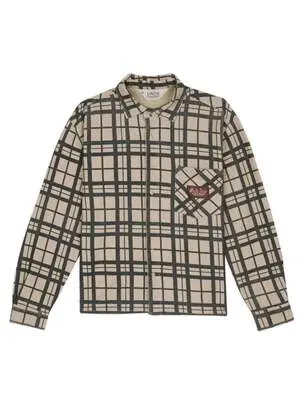 BRAIN DEAD Mini Casual Button-up Shirt - Beige