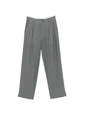MAGLIANO Pleated Trousers With Zip Detail - Grey