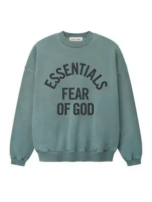 ESSENTIALS Crewneck Sweatshirt - Light Blue