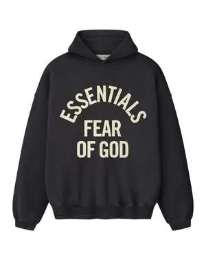 ESSENTIALS Fear Of God" Cotton Hoodie - Black