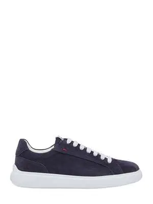Peuterey Classic Leather Sneakers - Navy