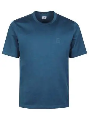 C.P. COMPANY C. P. Company Contemporary Tonal Logo Short Sleeve Tee