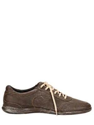 NAMACHEKO Chic Leather Sneakers For - Brown
