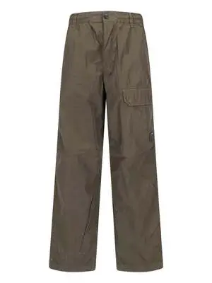 C.P. COMPANY Cargo Trousers With Lens Detail - Green