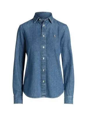 POLO RALPH LAUREN Polo Ralph Lauren Slim Fit Denim Shirt For Women - SS26 Collection