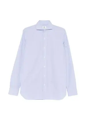 LUIGI BORRELLI Classic Shirt Light And Breezy Style - Light Blue