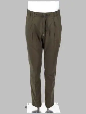 Herno Cotton Stretch Tailored Pants - Green
