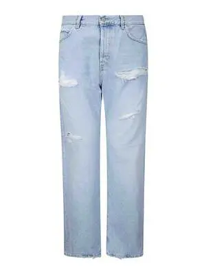 HAIKURE Classic Denim Jeans - Denim Blue