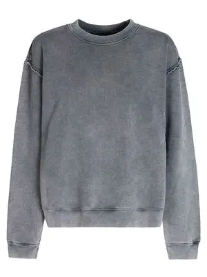 HAIKURE Sweatshirt T-shirt With Clean Crewneck Finish - Nero