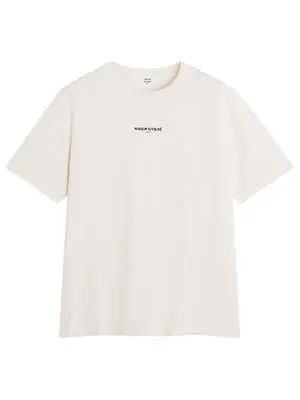 Maison Kitsuné Regular Fit Mini Graphic Tee - Beige