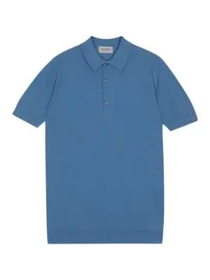 John Smedley Light Mini T-shirt For - Light Blue