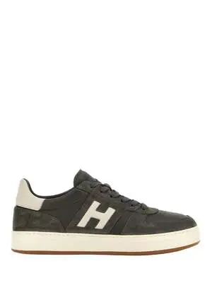 Hogan Sneakers Logo Appliqu - Grey