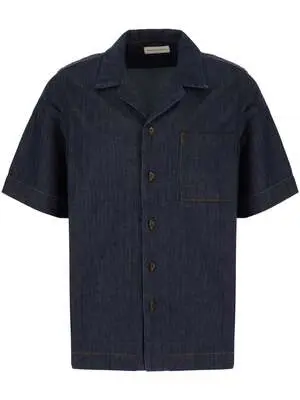 Dries Van Noten Tailored Shirt For Perfect Fit - Navy