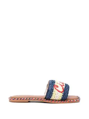Giada Benincasa Elegant Sandals For The Modern - Navy