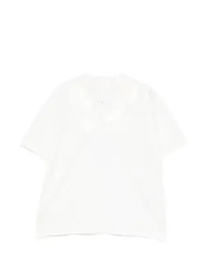 MAISON MARGIELA Short-sleeve Polo Shirt - White