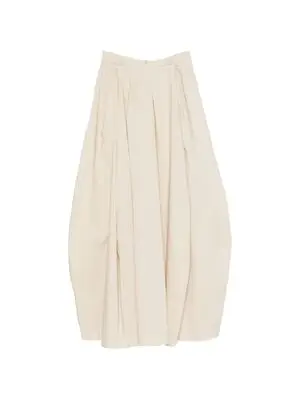 JUCCA Chic Mini Skirt - Beige
