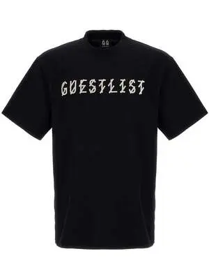 44 LABEL GROUP Mini Classic Tee For Ss26 Collection - Black