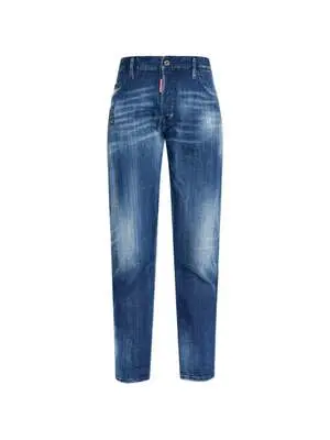 Dsquared2 Stretch Cotton Jeans - Navy