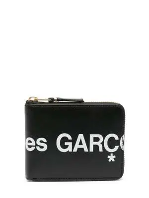 Comme Des Garçons Logo-print Leather Wallet