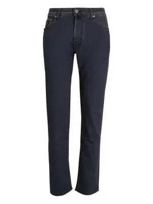 Jacob Cohen Front Button Fastening Jeans With Five Pockets