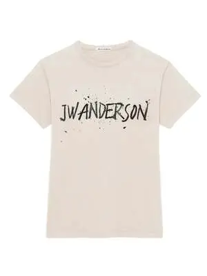 JW Anderson Logo Print Straight Hem T-shirt For