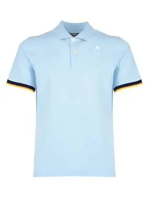 K-WAY K-way Mini Style Comfort T-Shirt For Men Light Blue