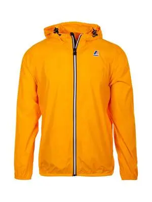 K-WAY K-WAY Lightweight Zip-Up Hooded Jacket Orange