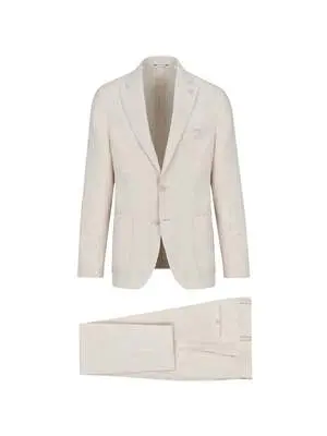 MANUEL RITZ Lightweight Suit For Ss26 Edition - Beige