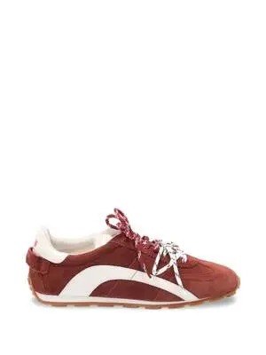 Dsquared2 Suede Low-top Sneakers - Bordeaux