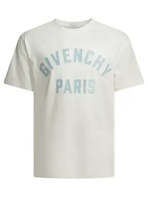 Givenchy Short Sleeve Crethestanesedew Neck T-shirt