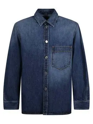 Givenchy Classic Cotton Shirt - Navy