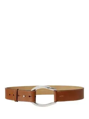 Ralph Lauren Luxury Leather Belt For - Brown