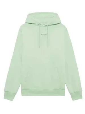 Drole De Monsieur Oversized Logo Hoodie - Green