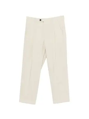 BEABLE Tailored Straight-leg Trousers - Beige