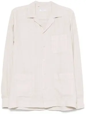 Boglioli Classic Button-up Mini Shirt For - Ivory
