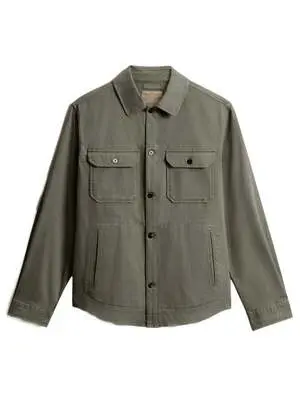 Woolrich Classic Relaxed Fit Shirt For - Green