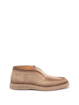 Santoni Lambskin Chukka Boots - Multicolor