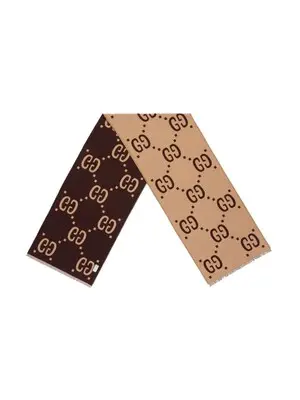 Gucci Gg Wool Scarf