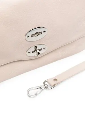 ZANELLATO Postina Daily Small Leather Handbag - White