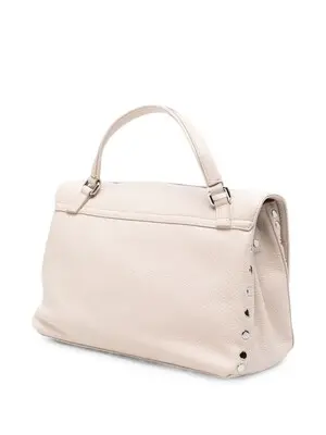 ZANELLATO Postina Daily Small Leather Handbag - White