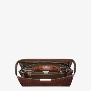 Fendi Peekaboo Iseeu Medium Crocodile Bag