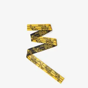 Fendi Wrappy" Silk Scarf With 5 Sisters Motif - Multicolour